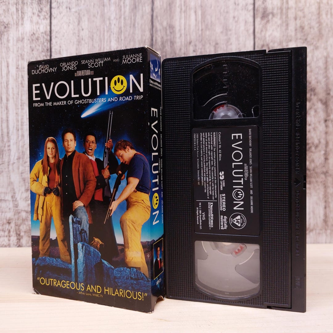 Evolution (2001) | Used VHS Tape | Classic Movie Collectible - Etsy