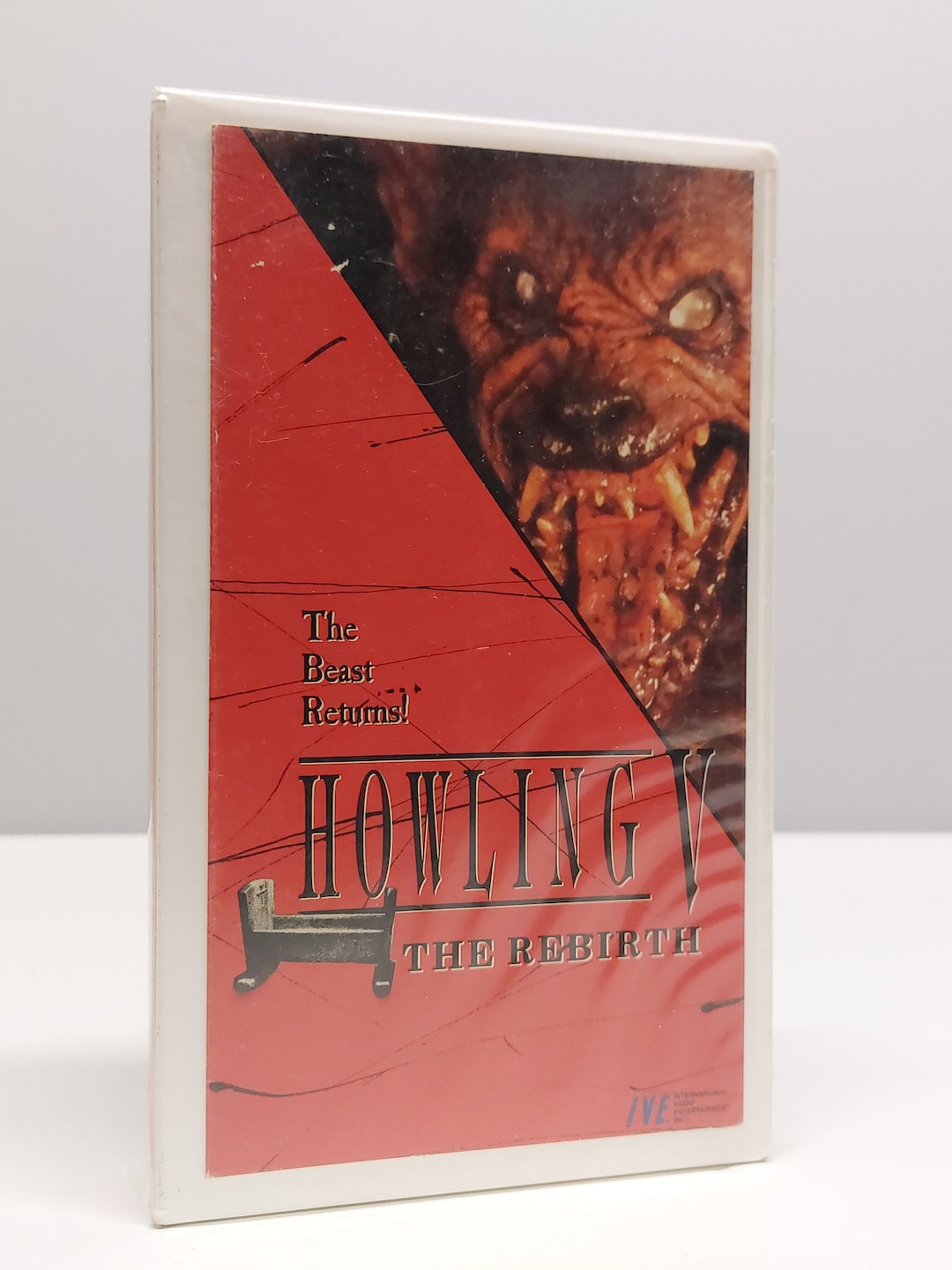Howling V: the Rebirth 1989 Used VHS Tape Cut-box Rental - Etsy