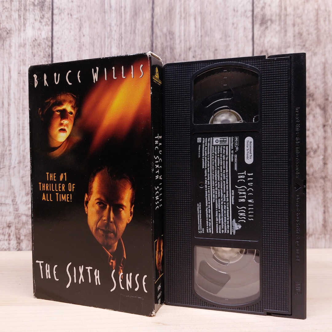 The Sixth Sense (1999) | Used VHS Tape | Classic Movie Collectible - Etsy