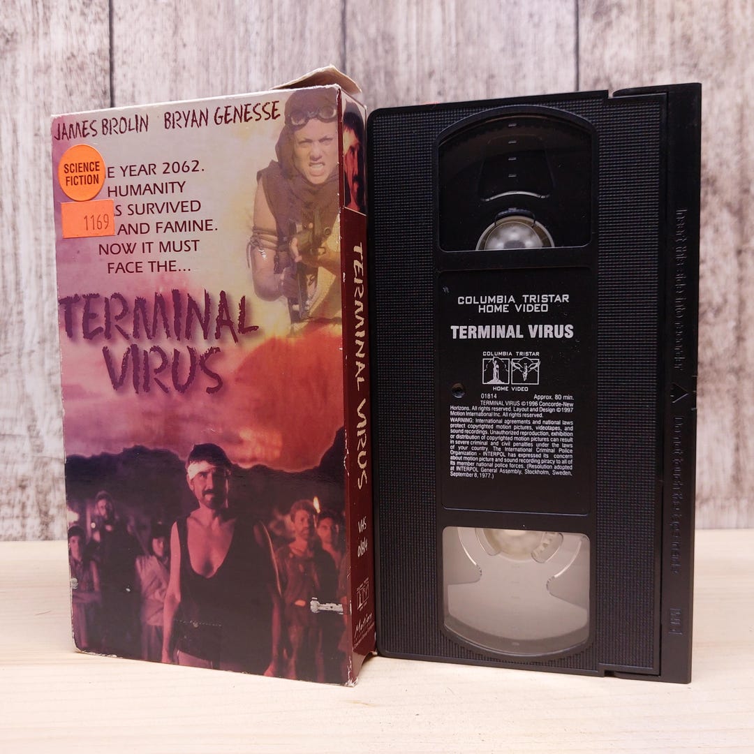 Terminal Virus (1995) | Used VHS Tape | Classic Movie Collectible - Etsy