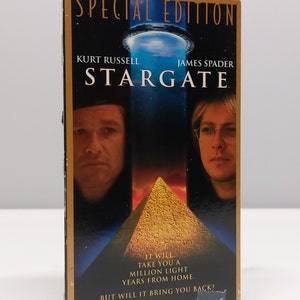 Stargate 1994 Used VHS Tape Vintage Retro Movie - Etsy