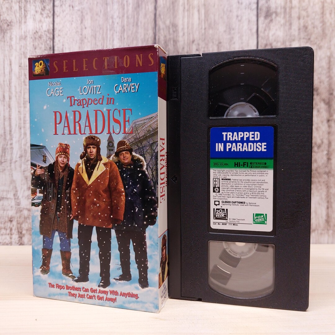 Trapped in Paradise (1994) | Used VHS Tape | Classic Movie Collectible ...