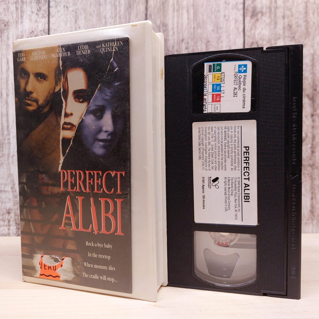 Perfect Alibi (1995) | Used VHS Tape | Classic Movie Collectible - Etsy