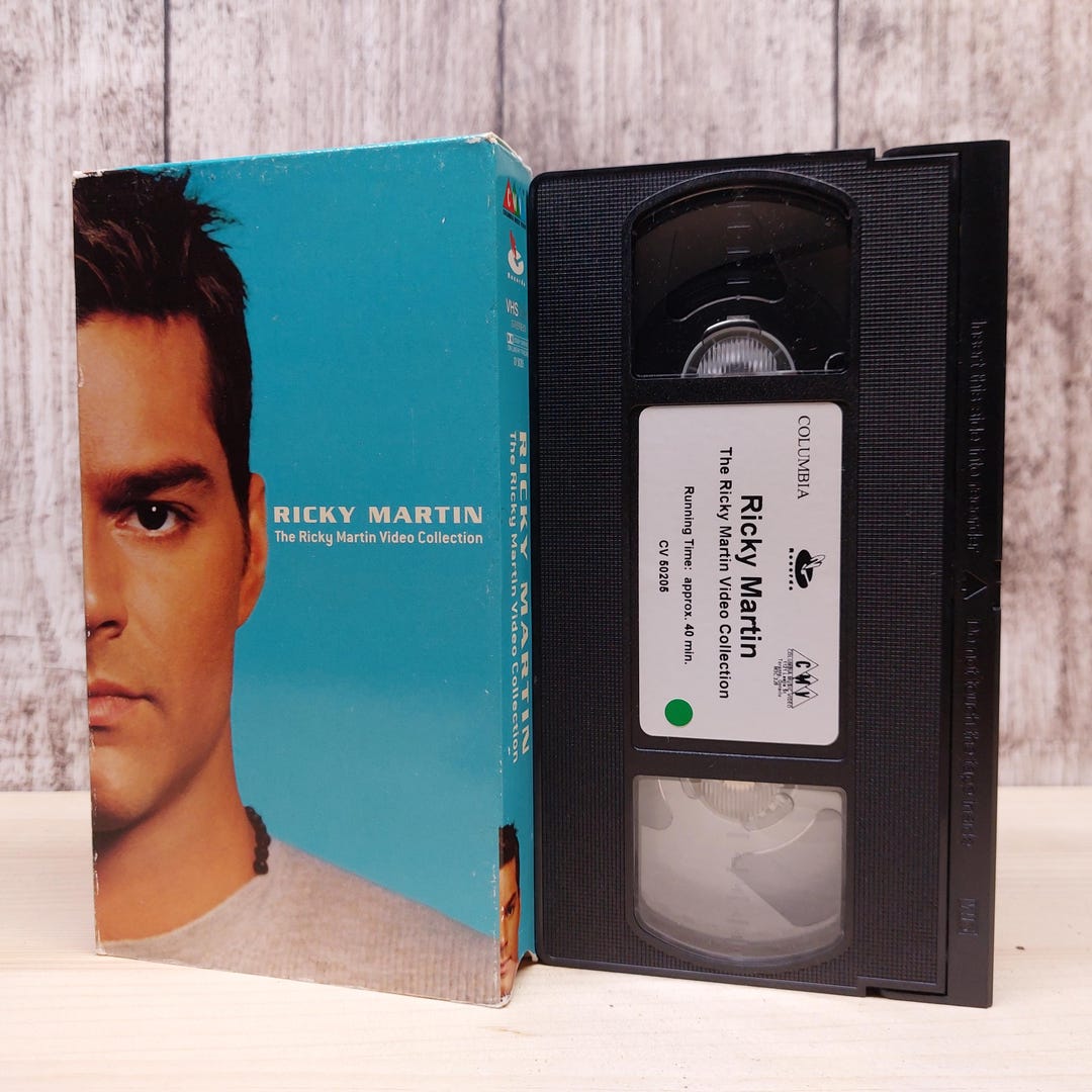 Rick Martin - the Ricky Martin Video Collection (1999) | Used VHS Tape ...