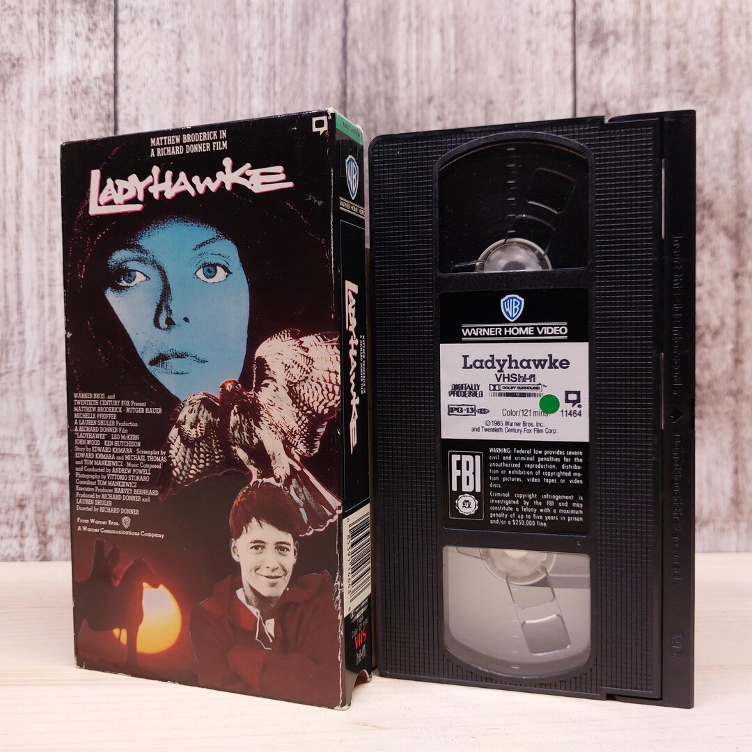 Ladyhawke (1985) | Used VHS Tape | Classic Movie Collectible - Etsy