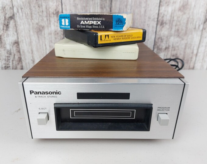 Panasonic 8 Track Player | RS-801AUS Made in Japan | Tested and Working ...