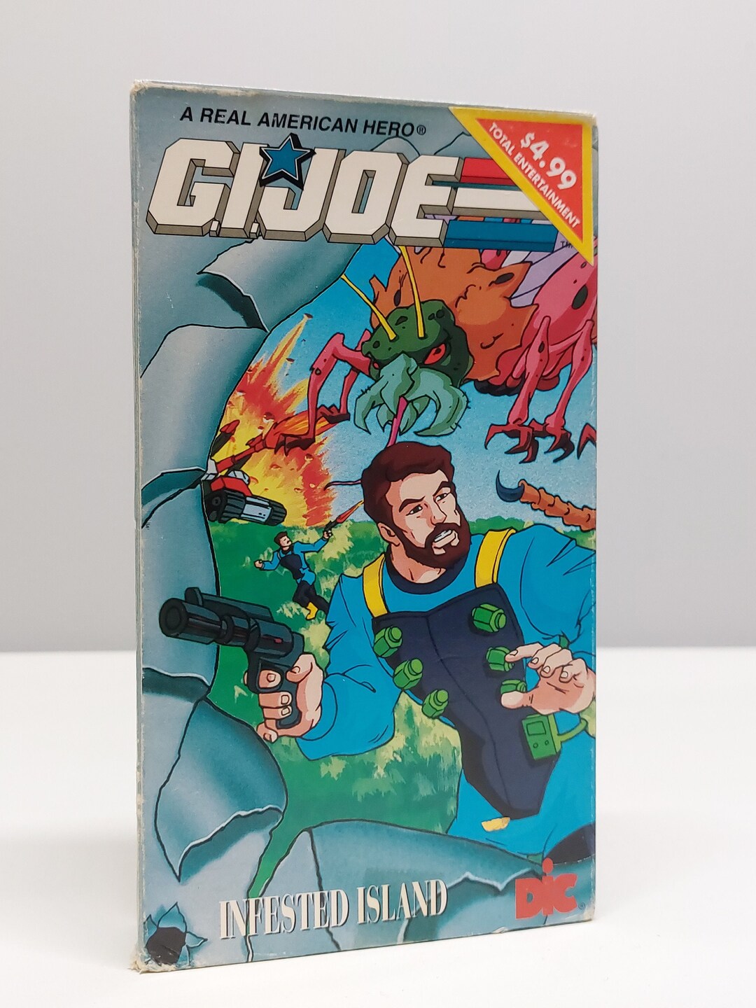 G.I. Joe Infested Island 1990 VHS Tape Vintage Retro Movie Collector ...