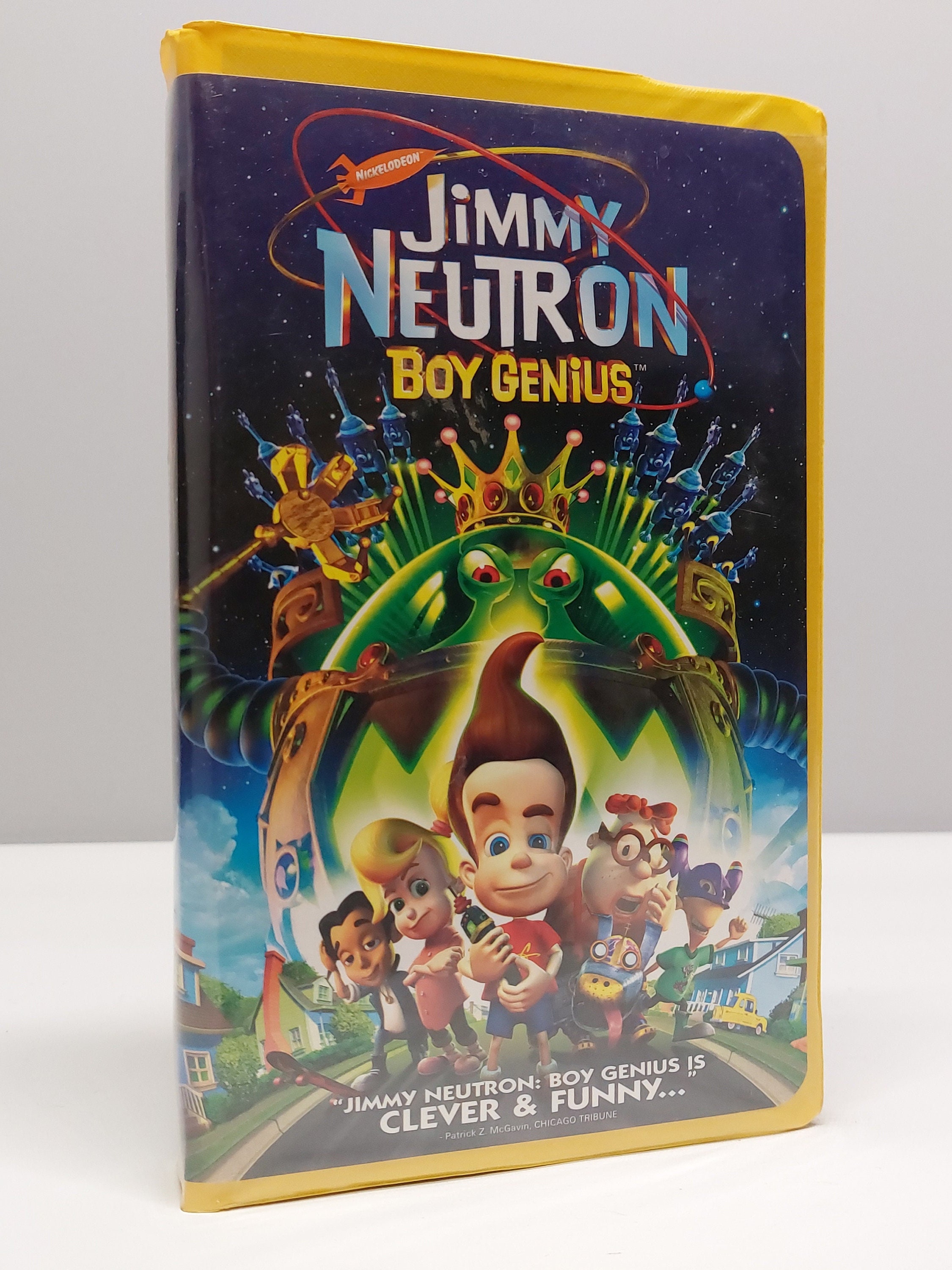 Jimmy Neutron Boy Genius 2001 Vhs