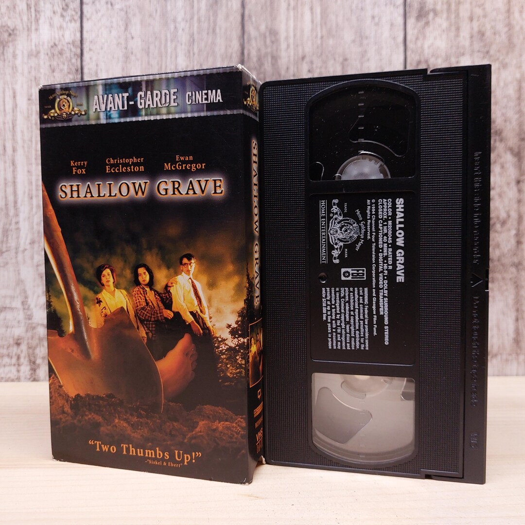 Shallow Grave 1994 Used VHS Tape Classic Movie Collectible - Etsy
