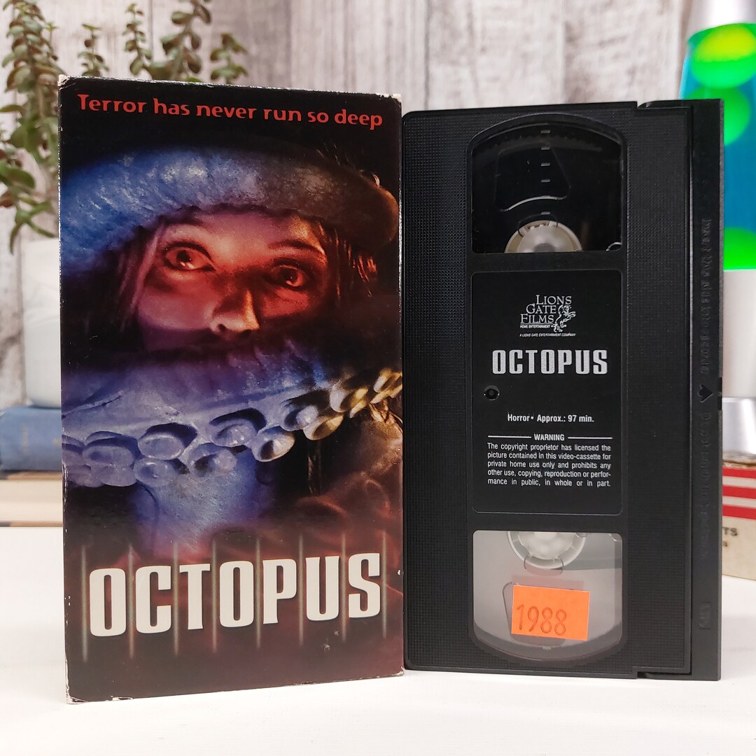 Octopus 2000 Vintage Used VHS Tape - Etsy