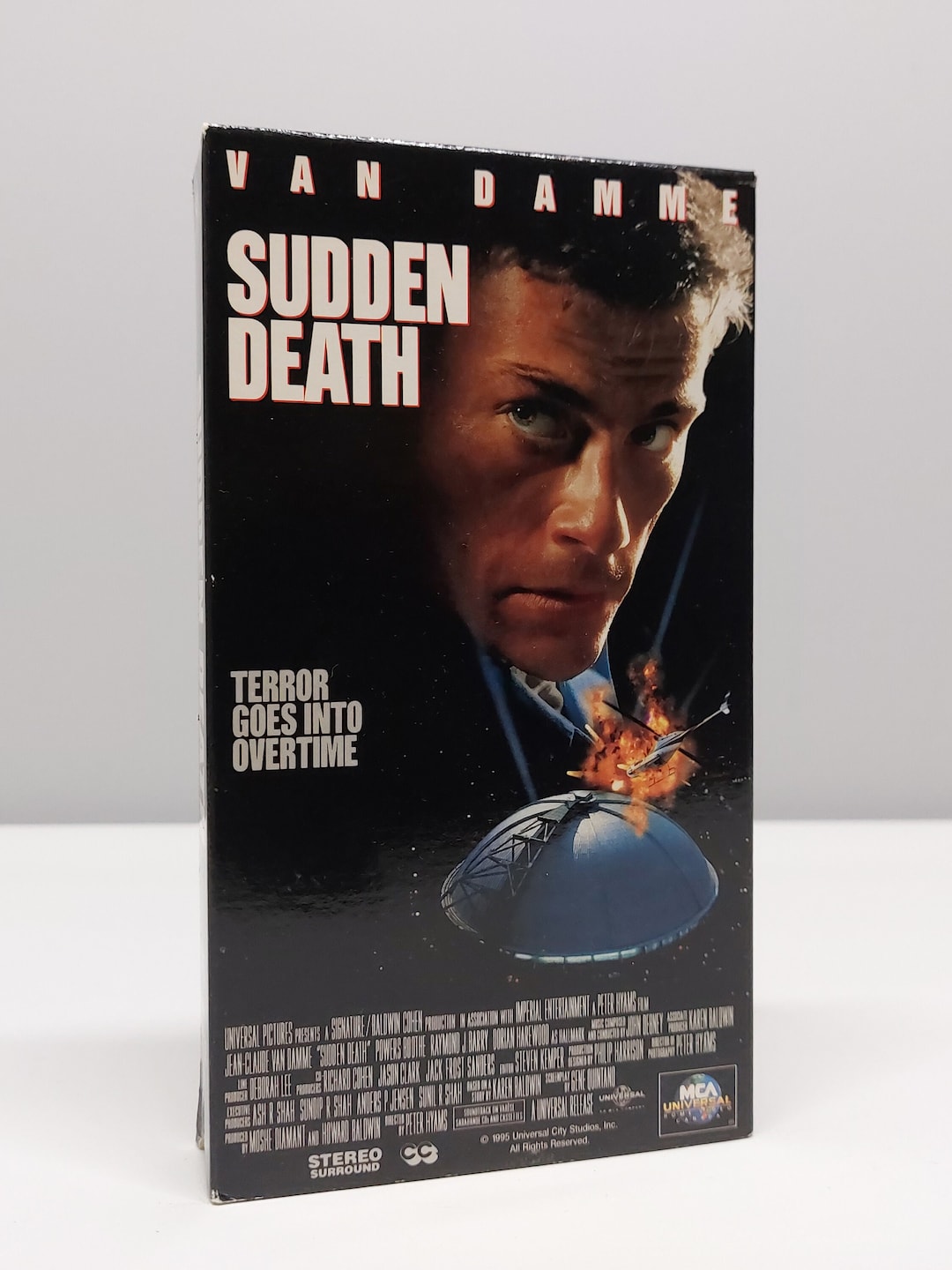 Sudden Death 1995 Used VHS Tape Visit Our New Website Ejectvhs.com - Etsy