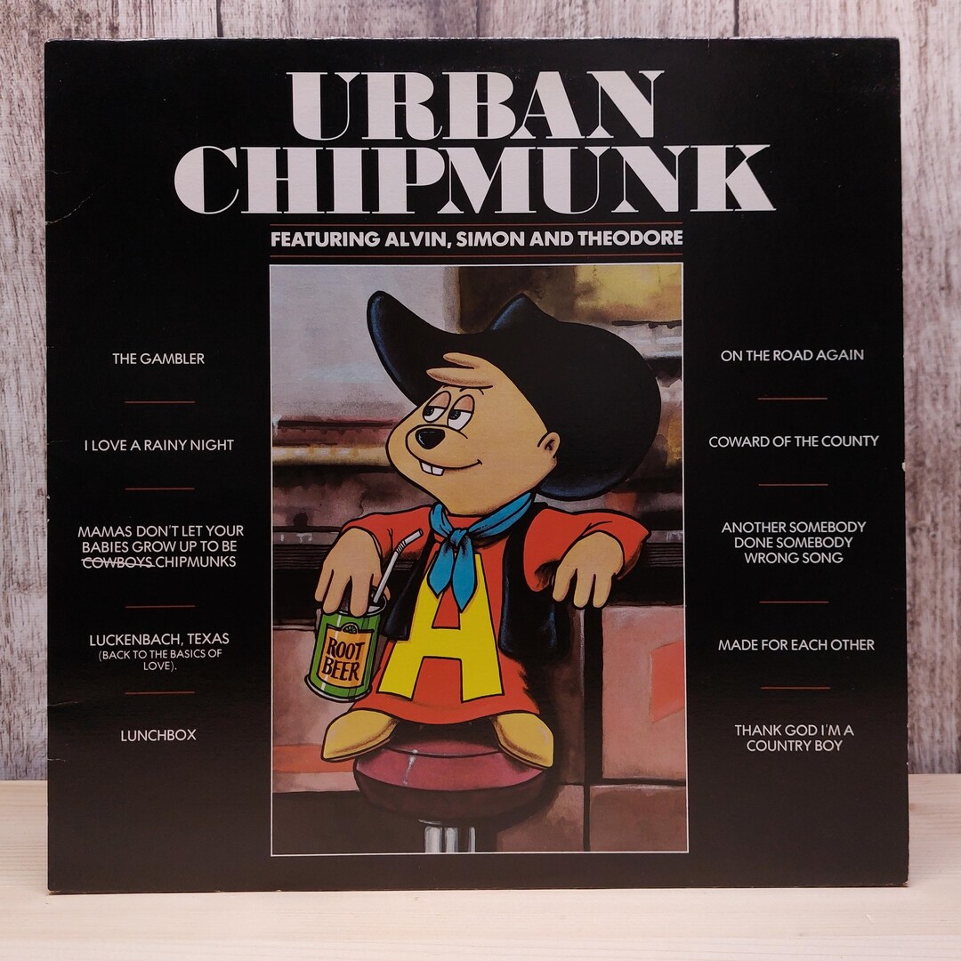 The Chipmunks - Urban Chipmunk (1981) [AFL1-4027] | Used Vintage Vinyl ...