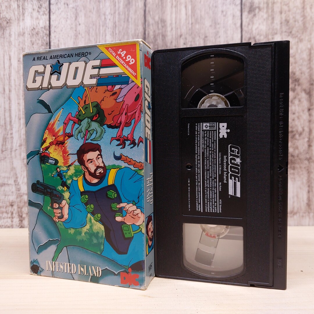 G.I. Joe: Infested Island (1991) | Used VHS Tape | Classic Movie ...