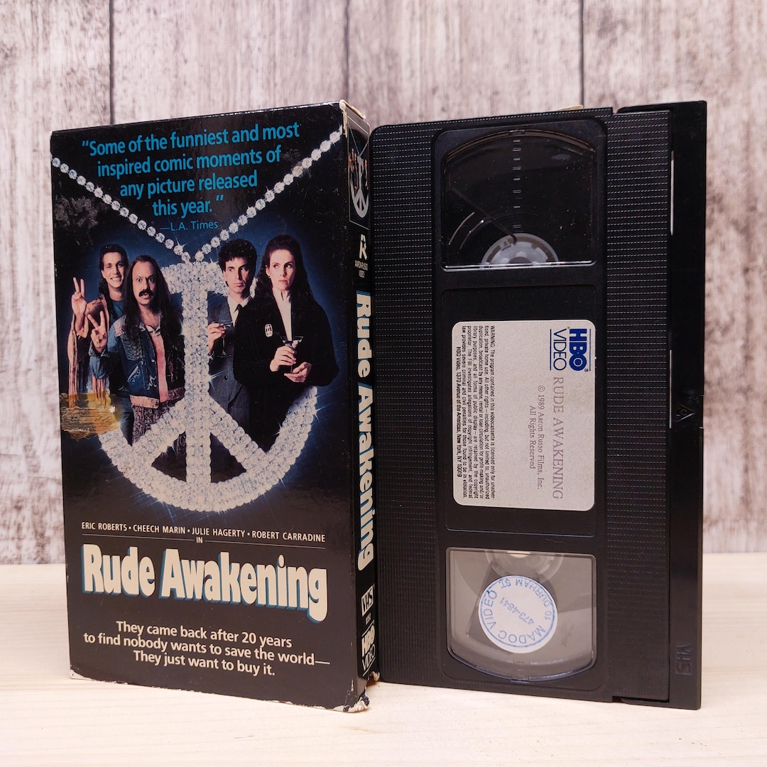 Rude Awakening (1989) | Used VHS Tape | Classic Movie Collectible - Etsy