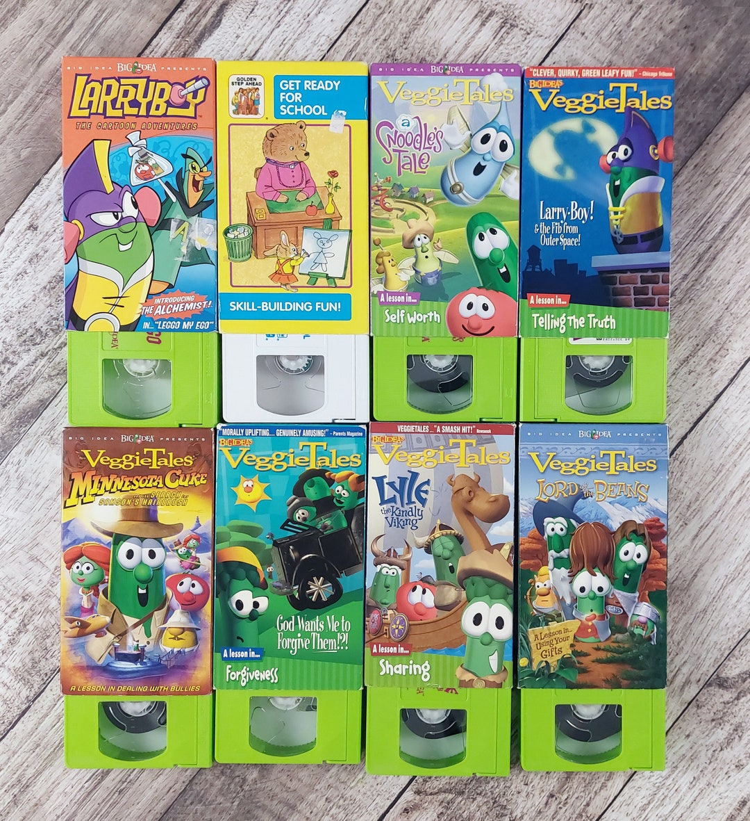 Vintage VHS Tapes Color Cassette Shells Collectible Retro Movies Choose ...