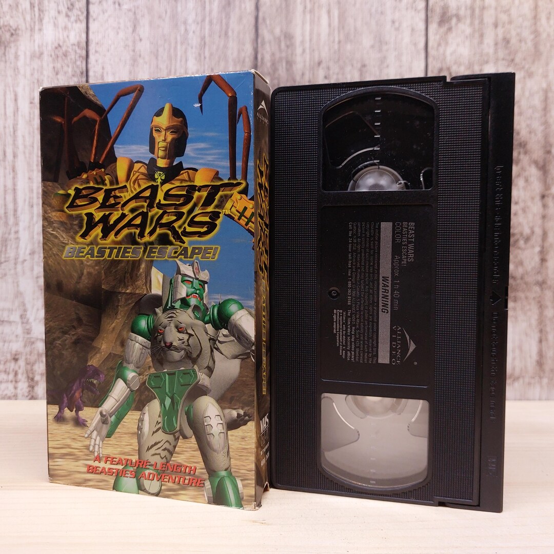 Beast Wars: Transformers - Beasties Escape (1998) | Used VHS Tape ...