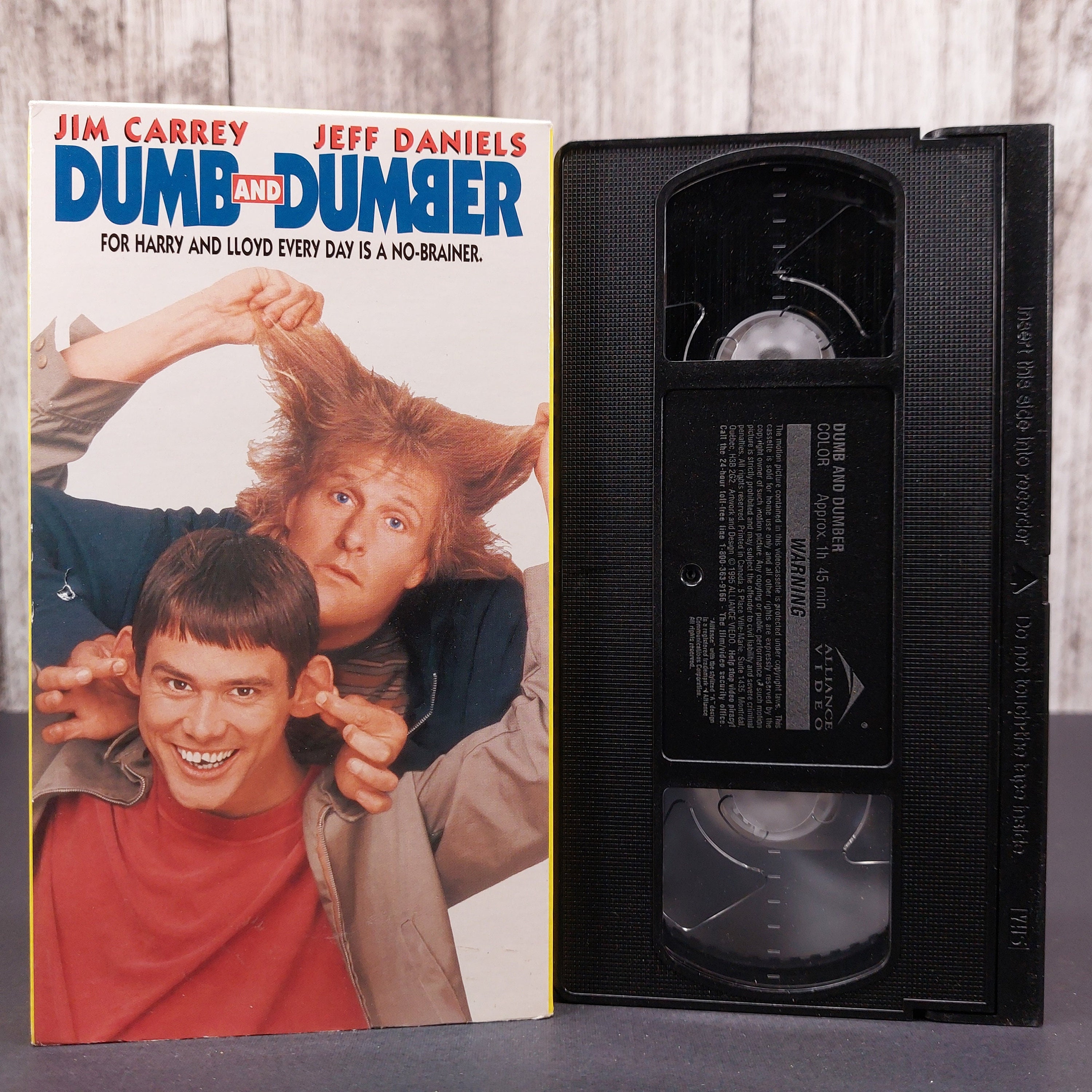 Dumb and Dumber 1994 Used VHS Tape Comedy Adventure - Etsy Canada