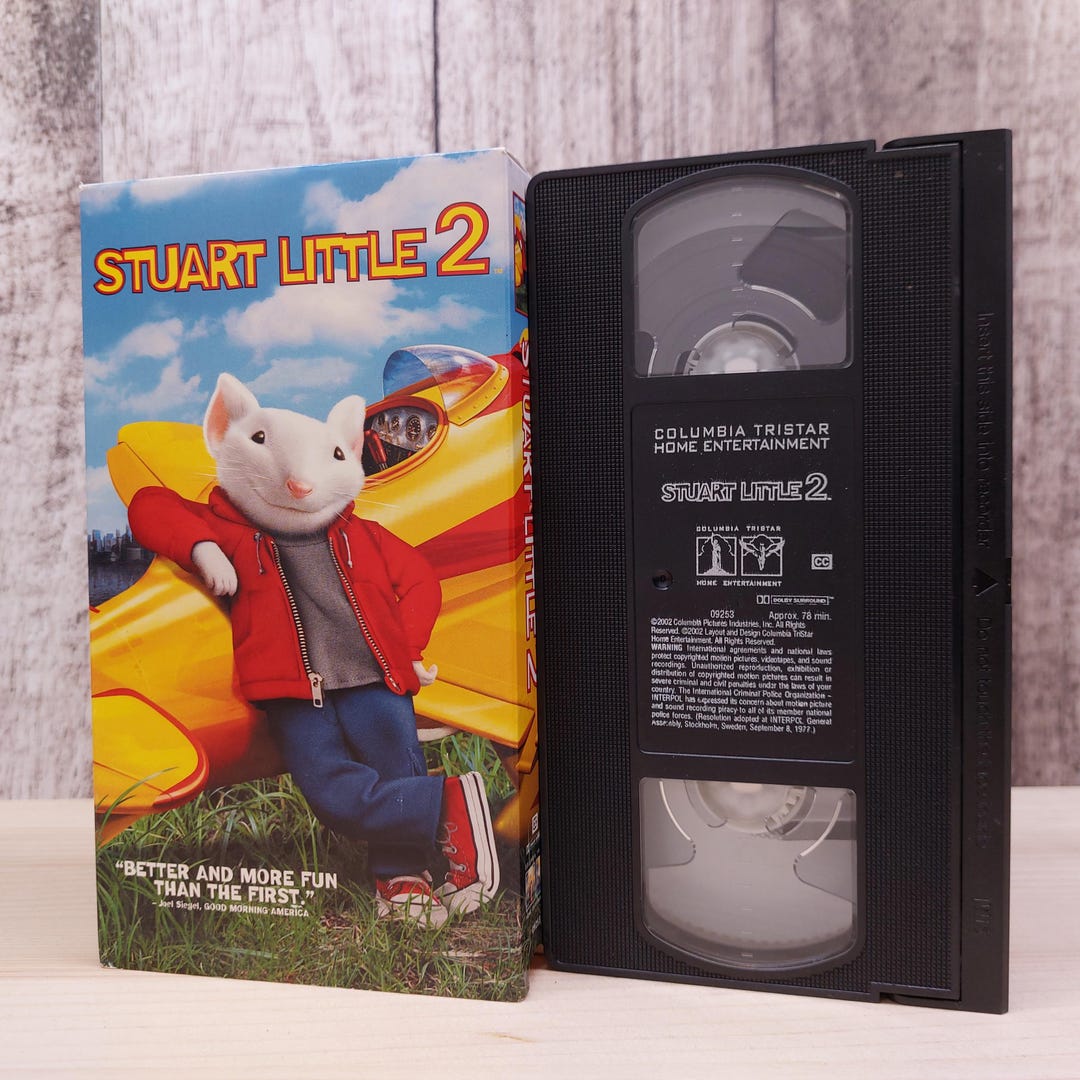 Stuart Little 2 (2002) | Used VHS Tape | Classic Movie Collectible - Etsy