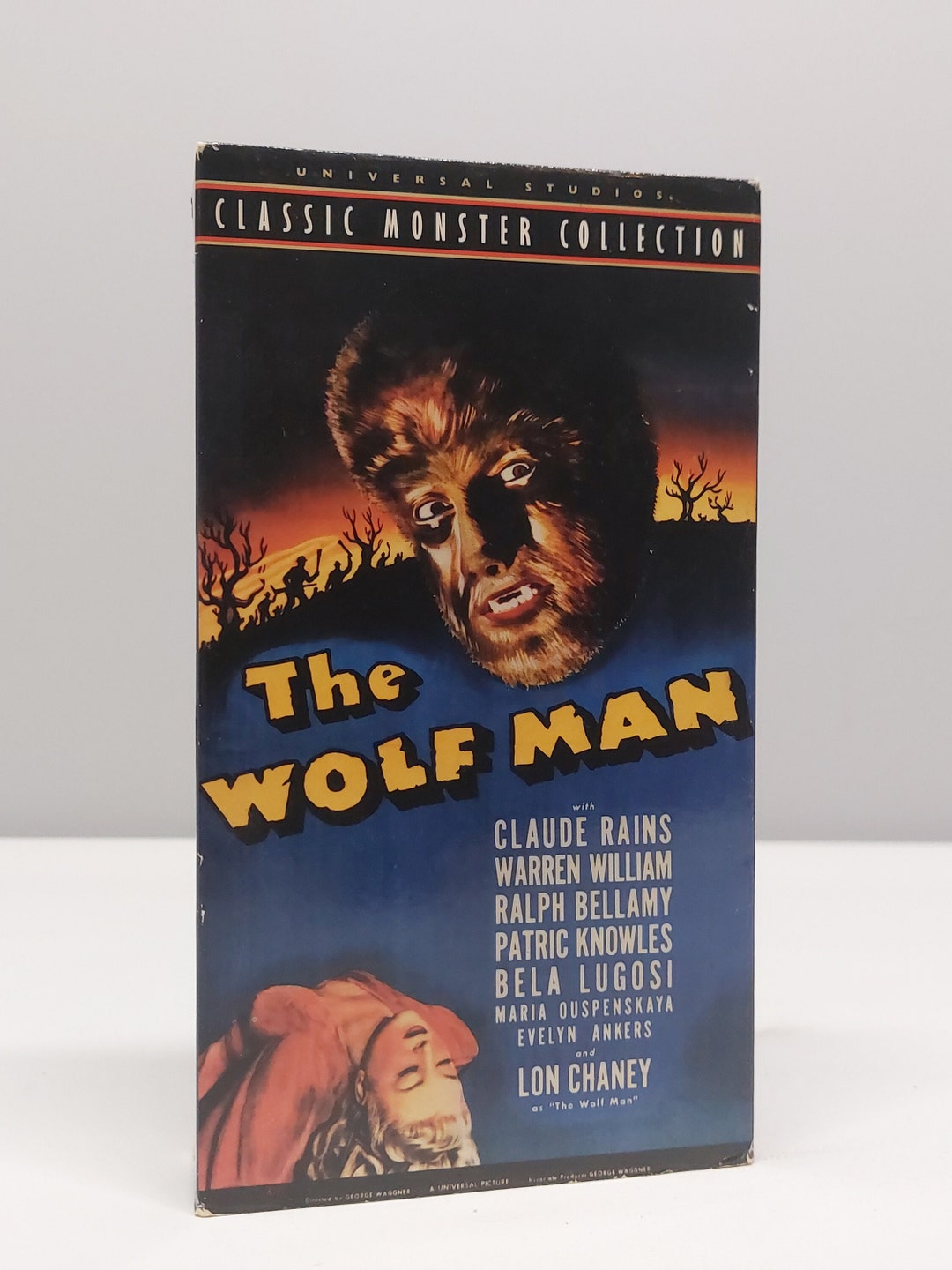 VHS Tape the Wolf Man 1941 Nostalgic Movie Collector - Etsy