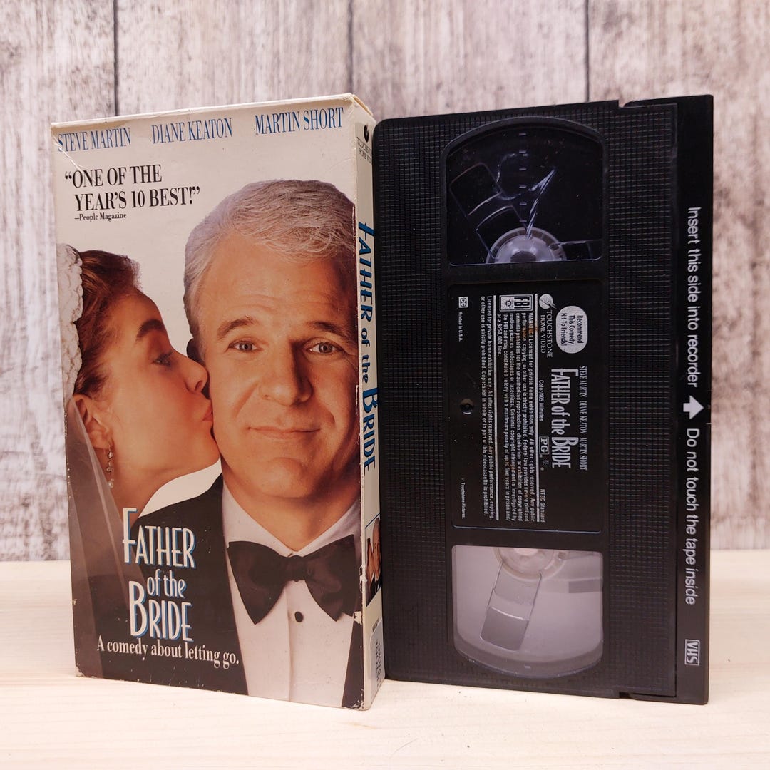 Father of the Bride (1991) | Used VHS Tape | Classic Movie Collectible ...