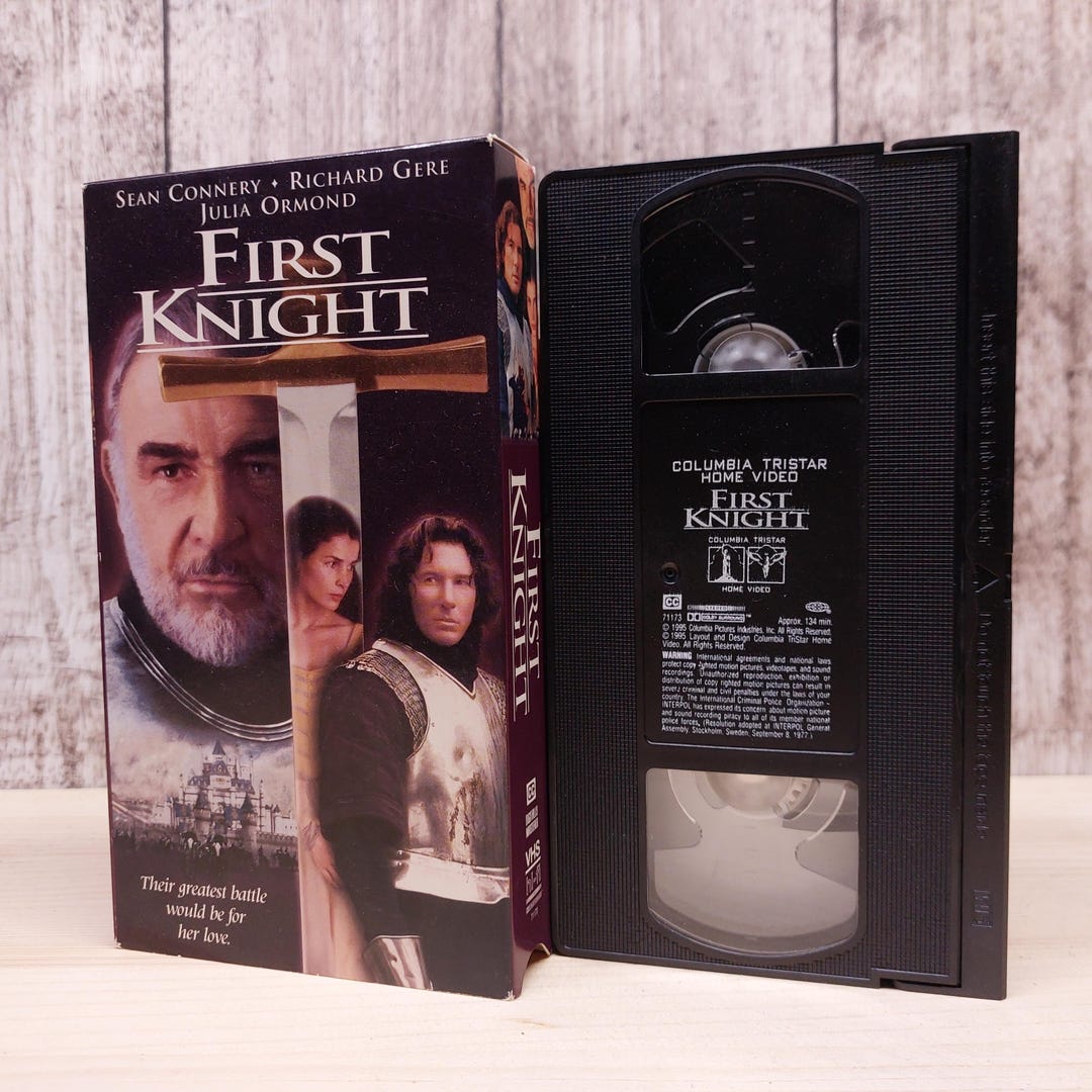 First Knight (1995) | Used VHS Tape | Classic Movie Collectible - Etsy