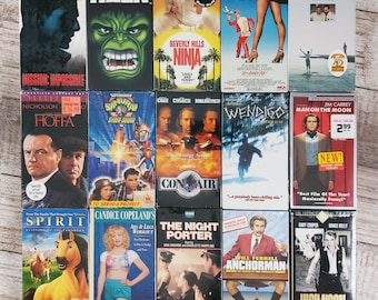 Sealed Vintage VHS Tapes Brand New & Factory Sealed 80s, 90s, 2000s and ...