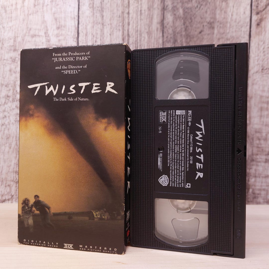 Twister (1996) | Used VHS Tape | Classic Movie Collectible - Etsy