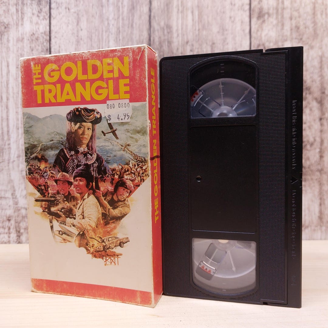 The Golden Triangle 1975 Used VHS Tape Classic Movie Collectible - Etsy