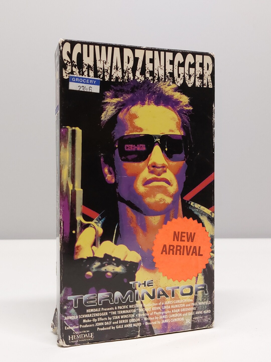 The Terminator 1984 Used VHS Tape Vintage Retro Movie - Etsy