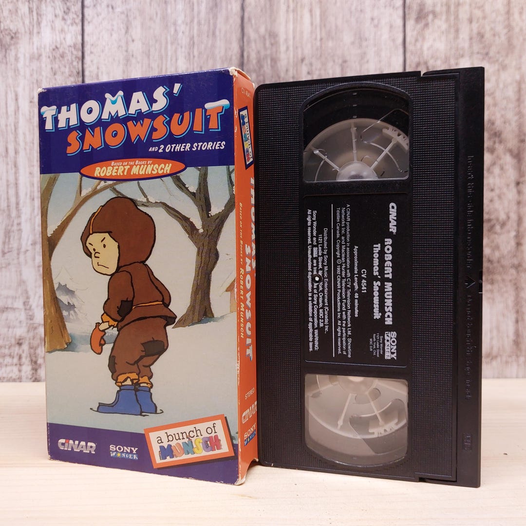 A Bunch of Munsch: Thomas' Snowsuit / 50 Below Zero (1991) | Used VHS ...