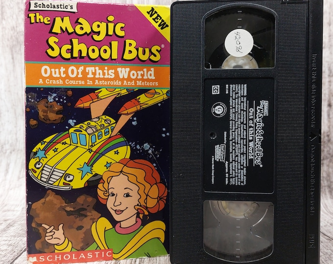 The Magic School Bus: Out of This World 1997 Used VHS Tape - Etsy
