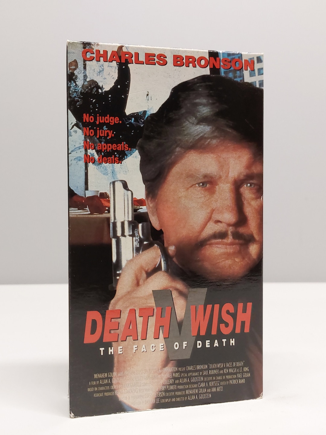 VHS Tape Death Wish V: the Face of Death 1994 Vintage Retro Movie ...