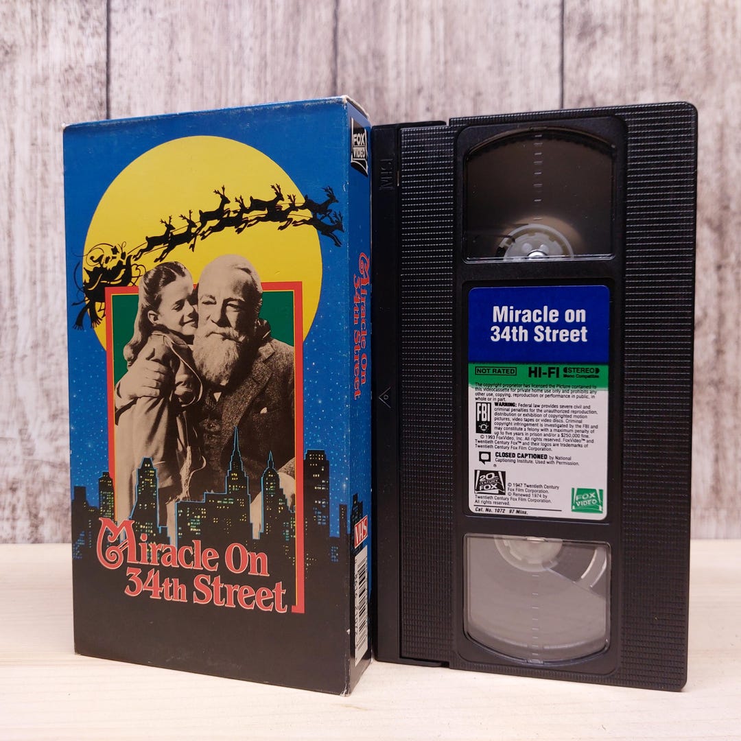 Miracle on 34th Street (1947) | Used VHS Tape | Classic Movie ...