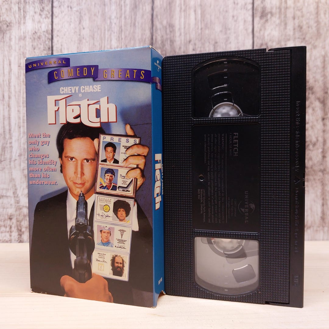 Fletch 1985 Used VHS Tape Classic Movie Collectible - Etsy