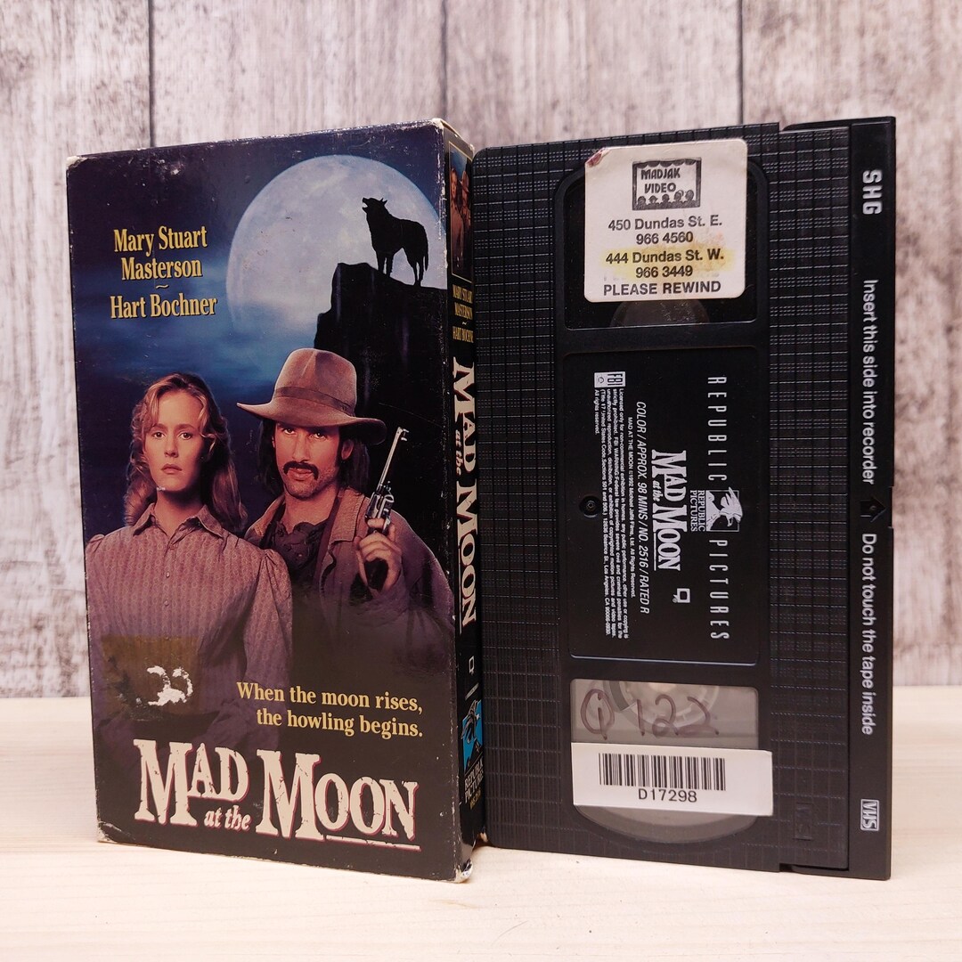 Mad at the Moon (1992) | Used VHS Tape | Classic Movie Collectible - Etsy