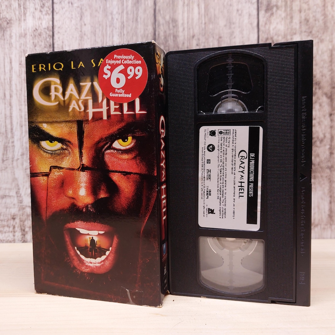 Crazy as Hell (2002) | Vintage VHS Tape | Retro Movie Collectible | Classic Film - Etsy