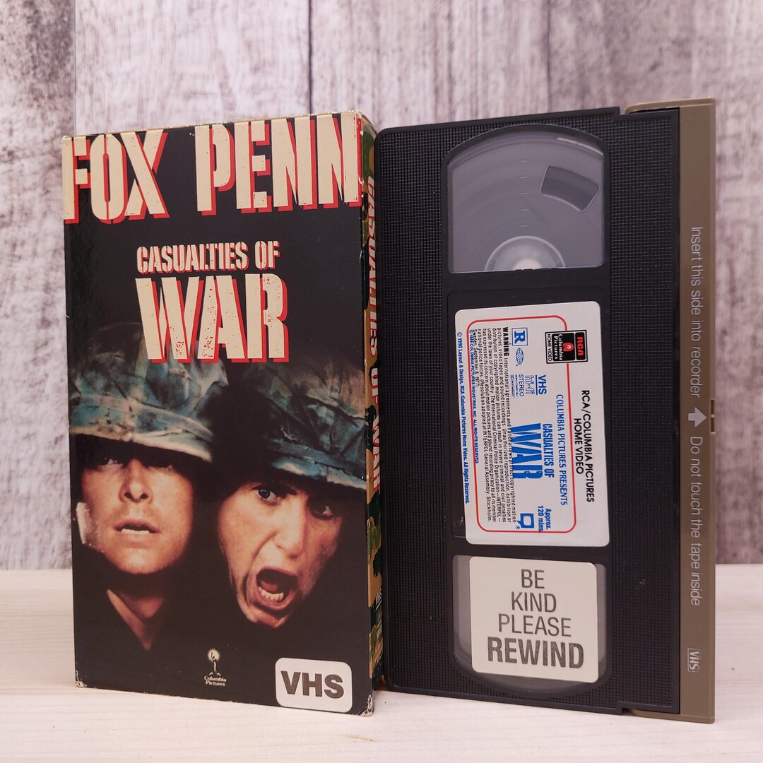 Casualties of War (1989) | Used VHS Tape | Classic Movie Collectible - Etsy