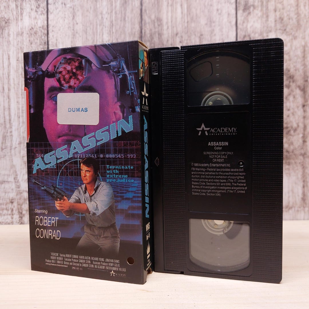 Assassin (1986) | Used VHS Tape | Classic Movie Collectible - Etsy