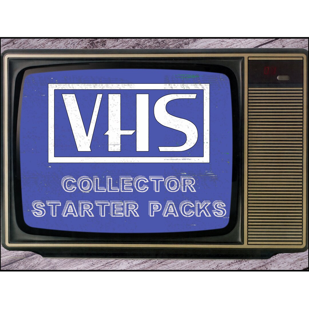 3 THREE Used VHS Tapes Collector Starter Packs Pick A Bundle Full VHS ...
