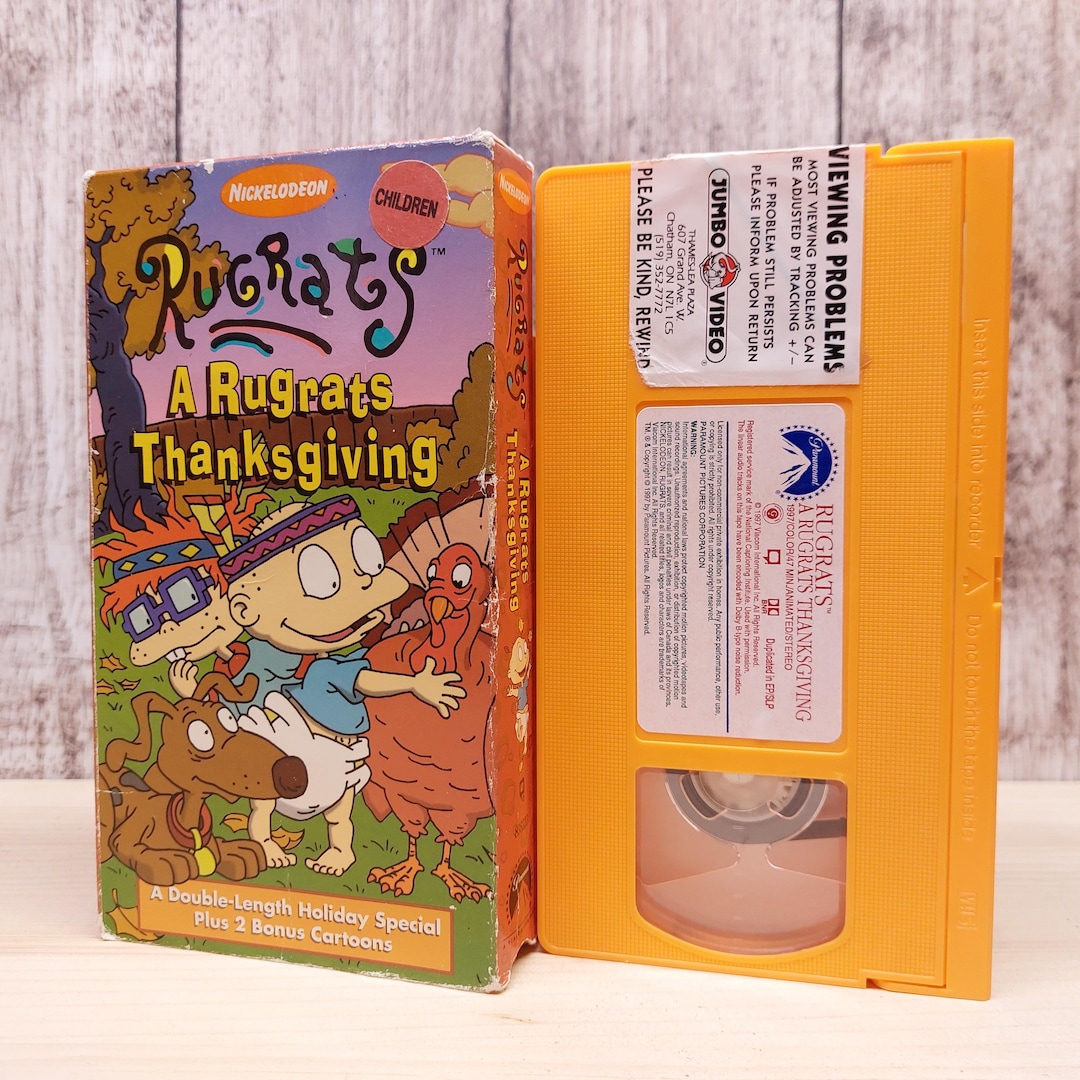 A Rugrats Thanksgiving (1997) | Used VHS Tape | Classic Movie ...