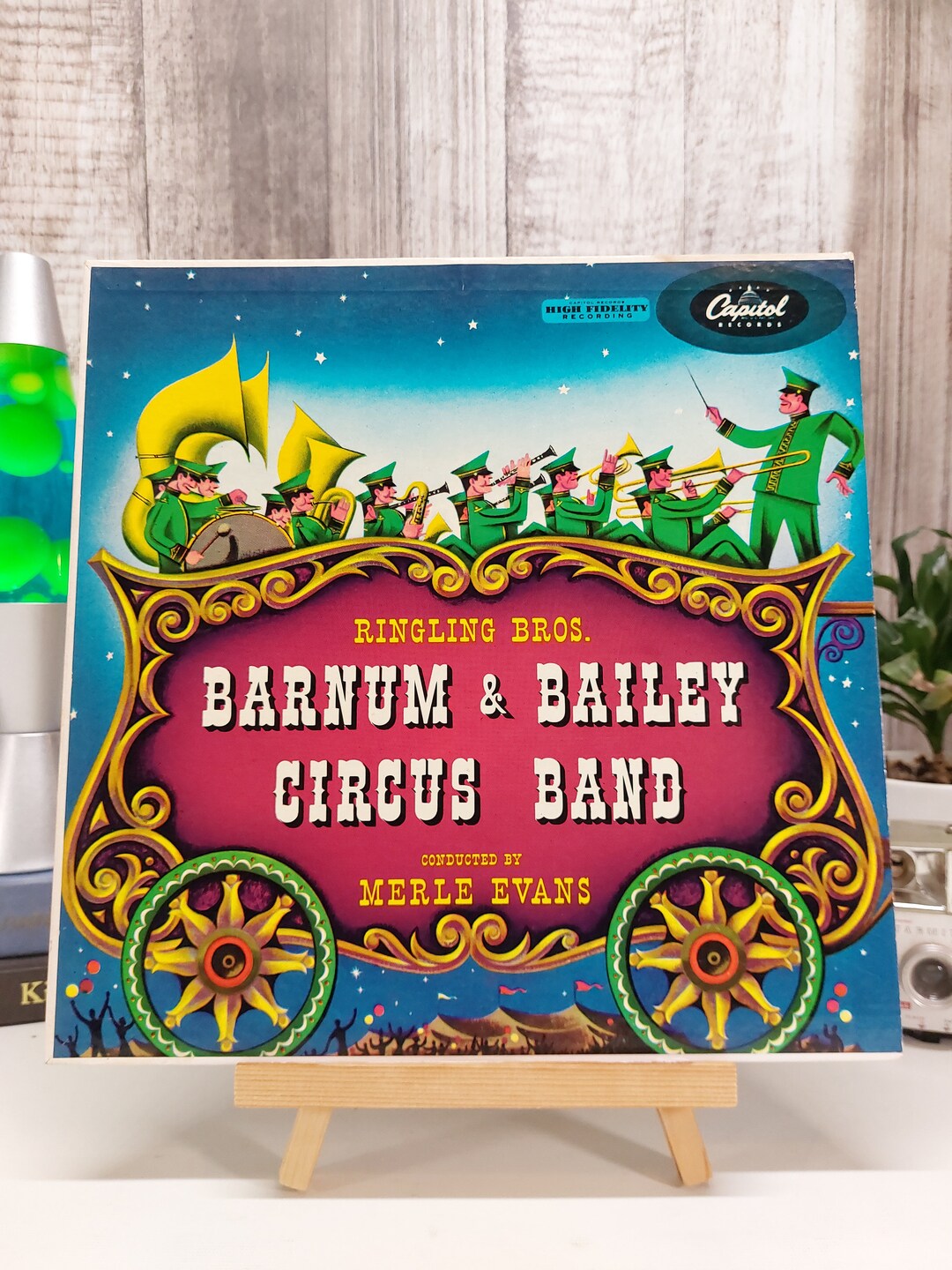 Ringling Bros. Barnum & Bailey Circus Band 1953 T265 Used Vintage Vinyl ...