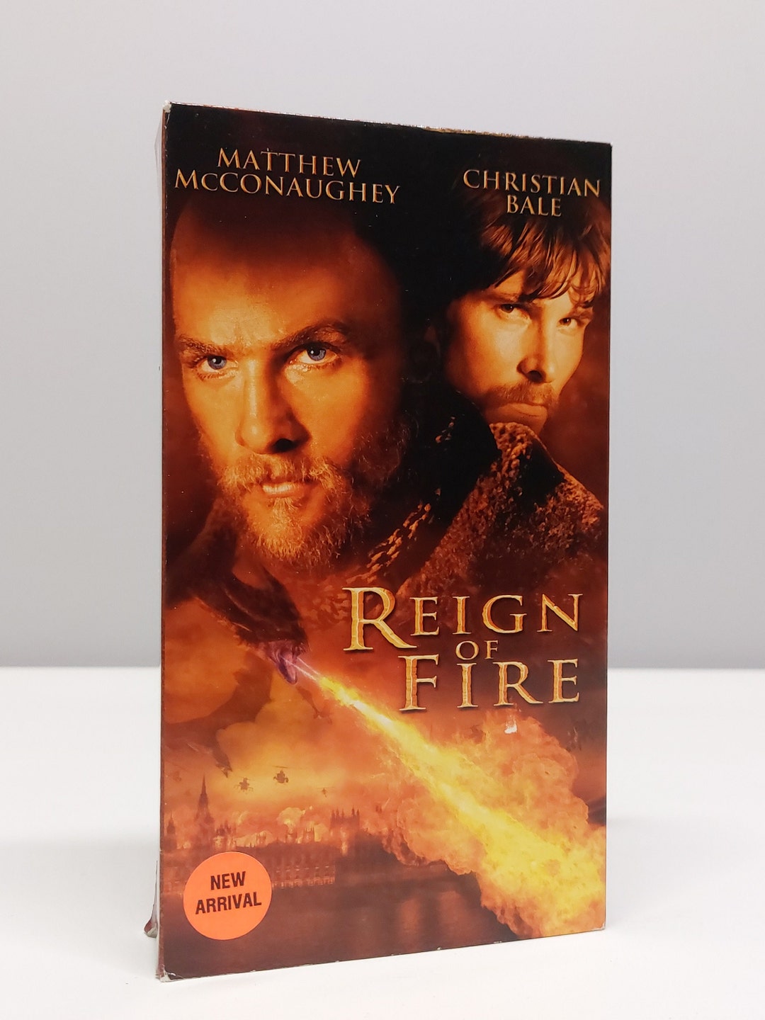 VHS Tape Reign of Fire 2002 Vintage Retro Movie - Etsy