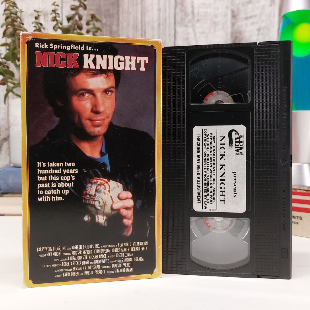 Nick Knight aka Midnight Cop 1989 Vintage Used VHS Tape - Etsy