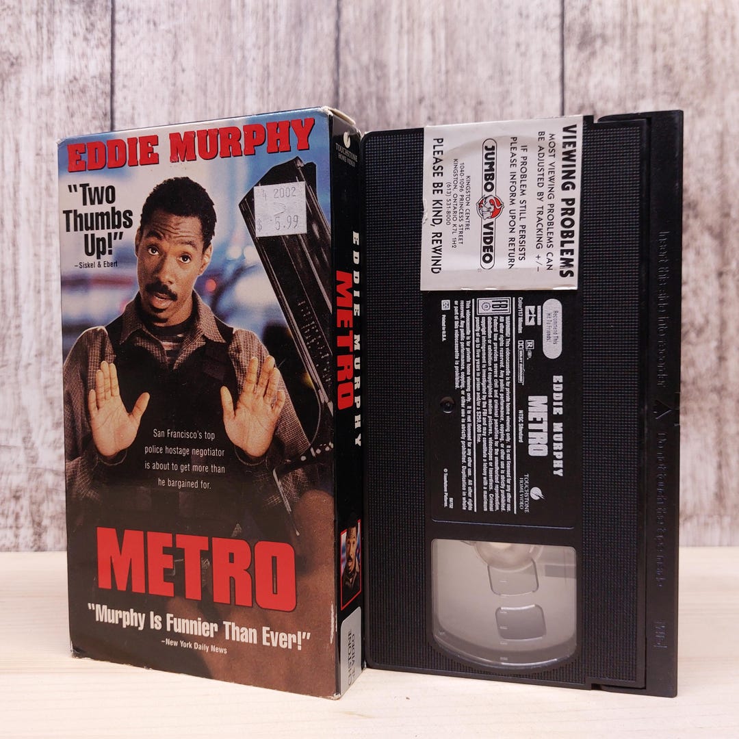 Metro (1997) | Used VHS Tape | Classic Movie Collectible - Etsy