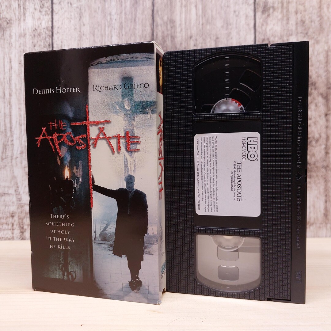 The Apostate 2000 Used VHS Tape Classic Movie Collectible - Etsy