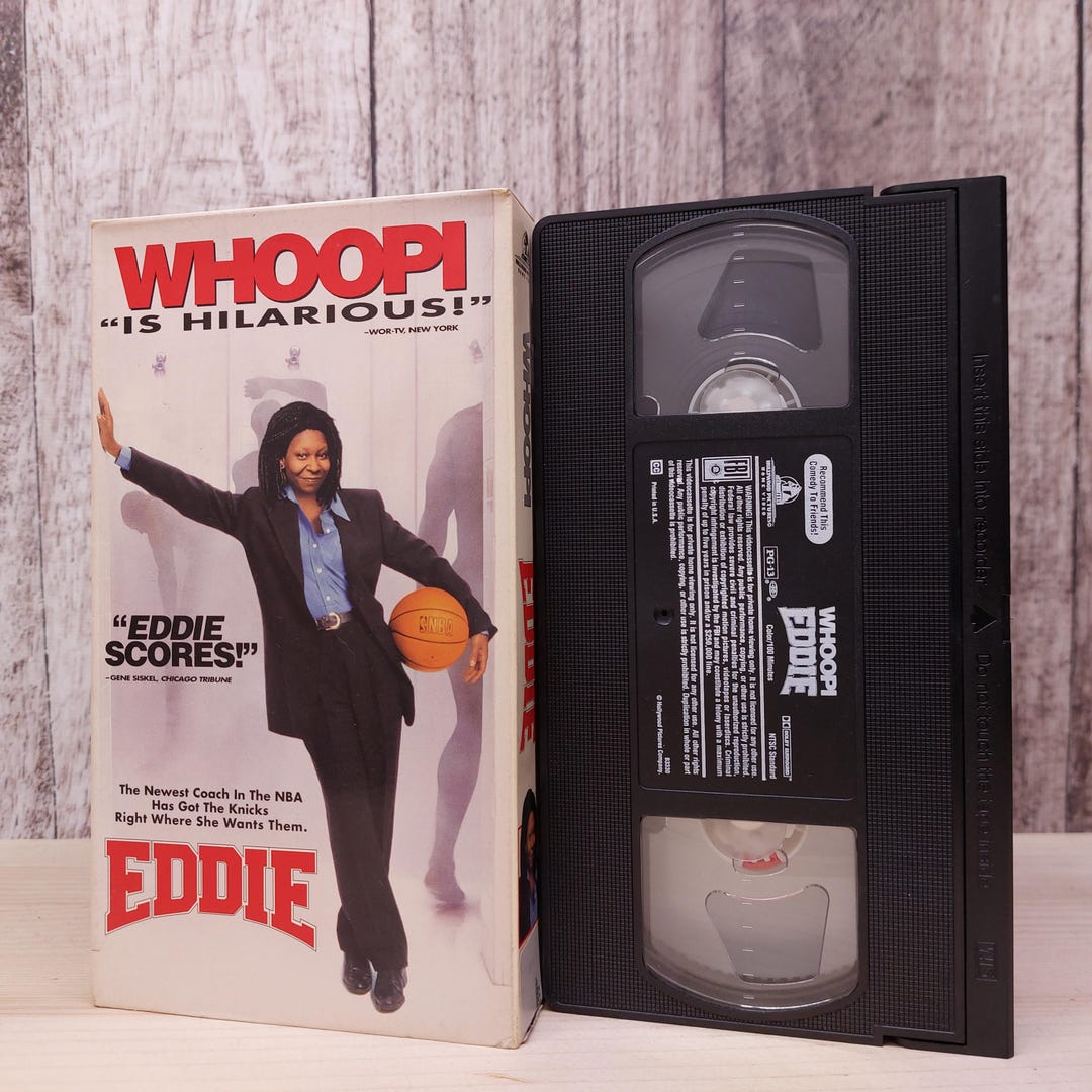 Eddie (1996) | Used VHS Tape | Classic Movie Collectible - Etsy