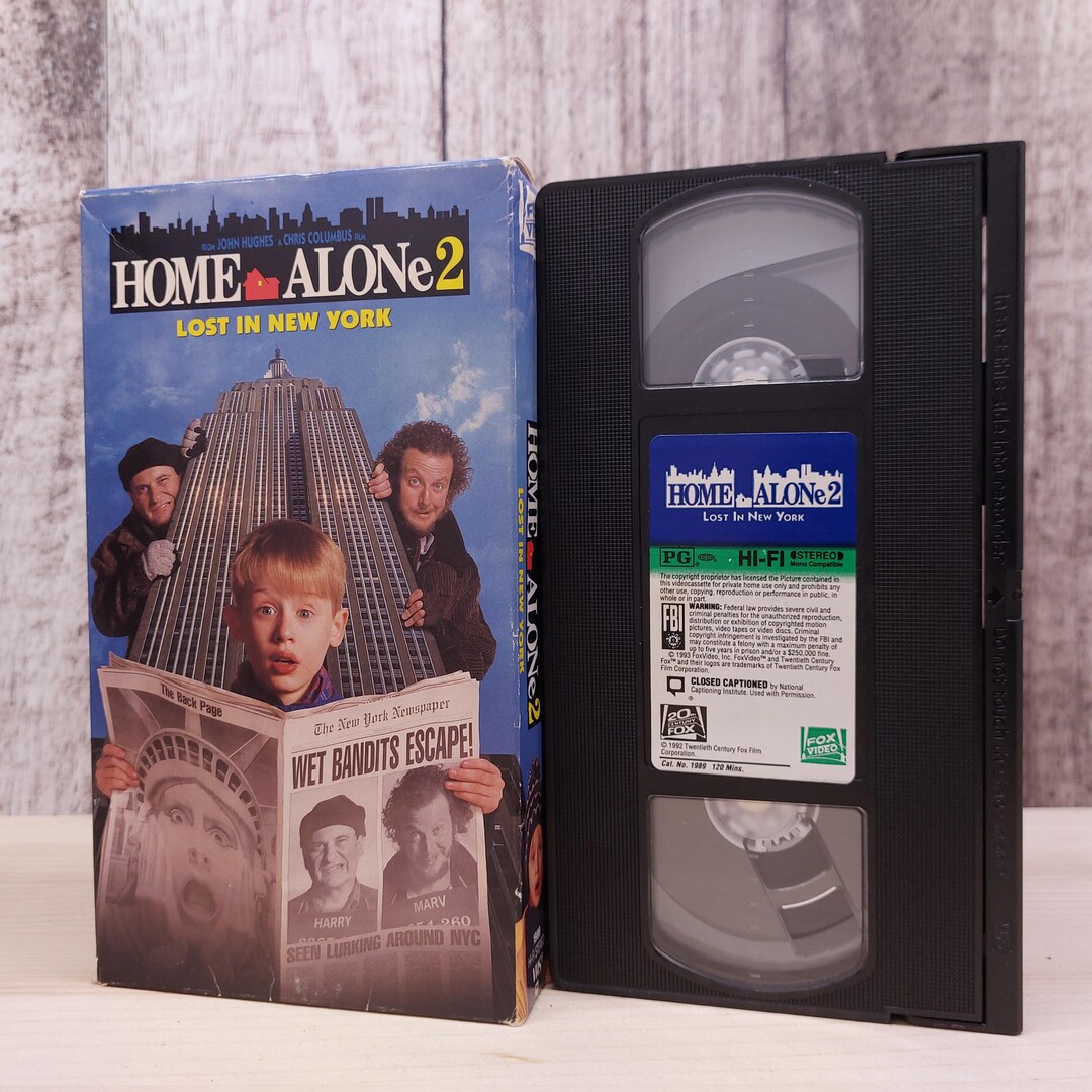 Home Alone 2: Lost in New York (1992) | Used VHS Tape | Classic Movie ...