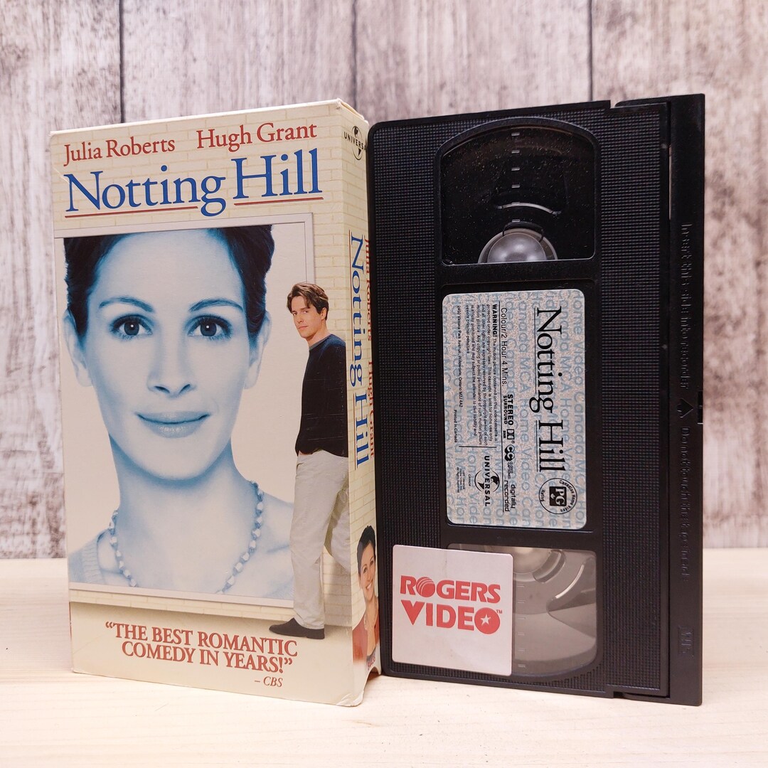 Notting Hill (1999) | Used VHS Tape | Classic Movie Collectible - Etsy