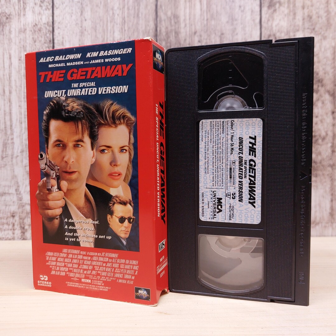 The Getaway (1994) | Used VHS Tape | Classic Movie Collectible - Etsy UK