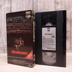 Wargames 1983 Used VHS Tape Classic Movie Collectible - Etsy